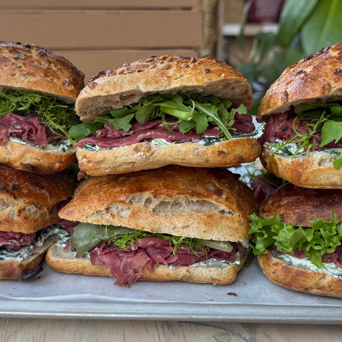 SATURDAY - Salt Beef & Pickles Sandwich - IFFLEY ROAD – Hamblin Bread